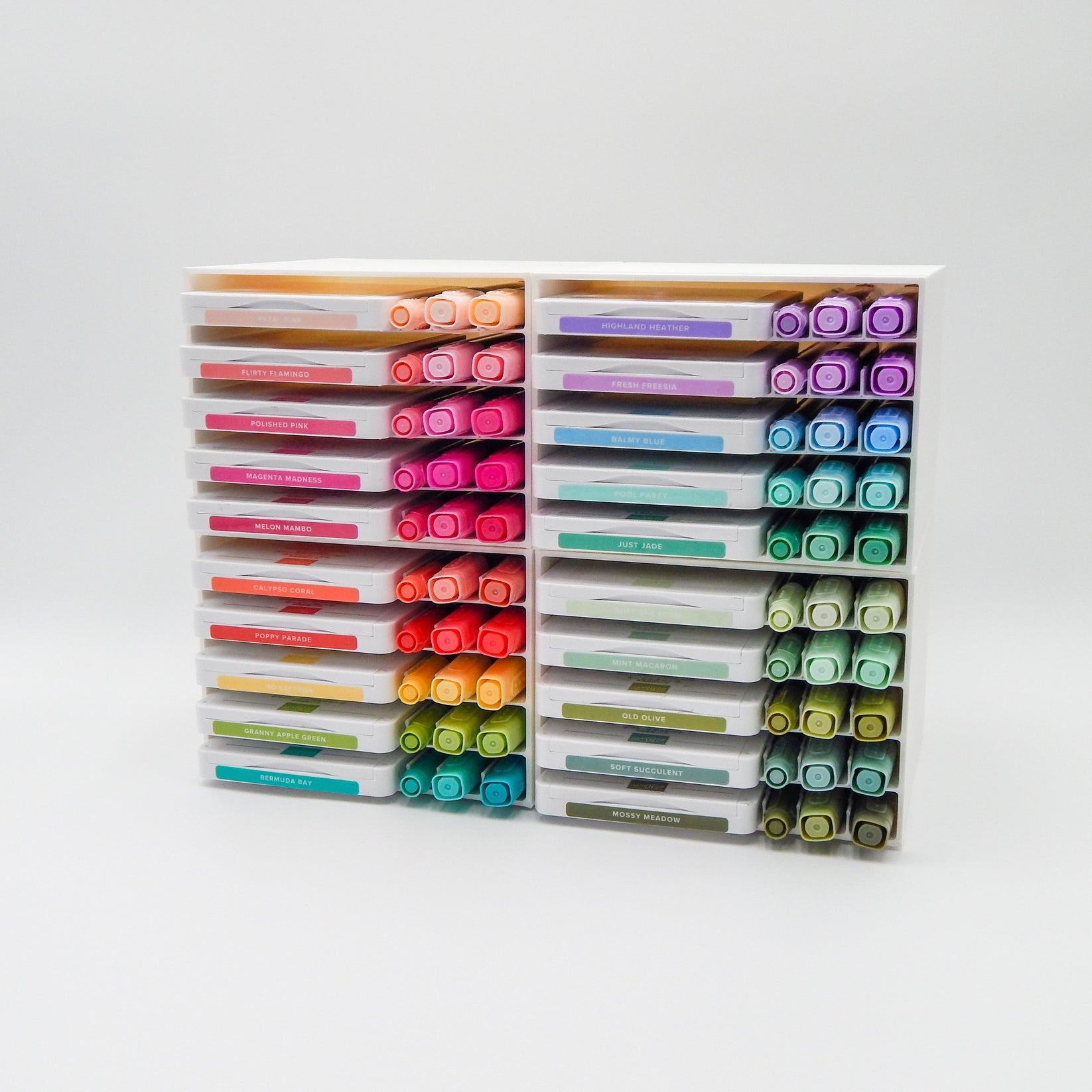 Ink Pad and Marker Storage for New Style Stampin Ink Pads – Weird Herd