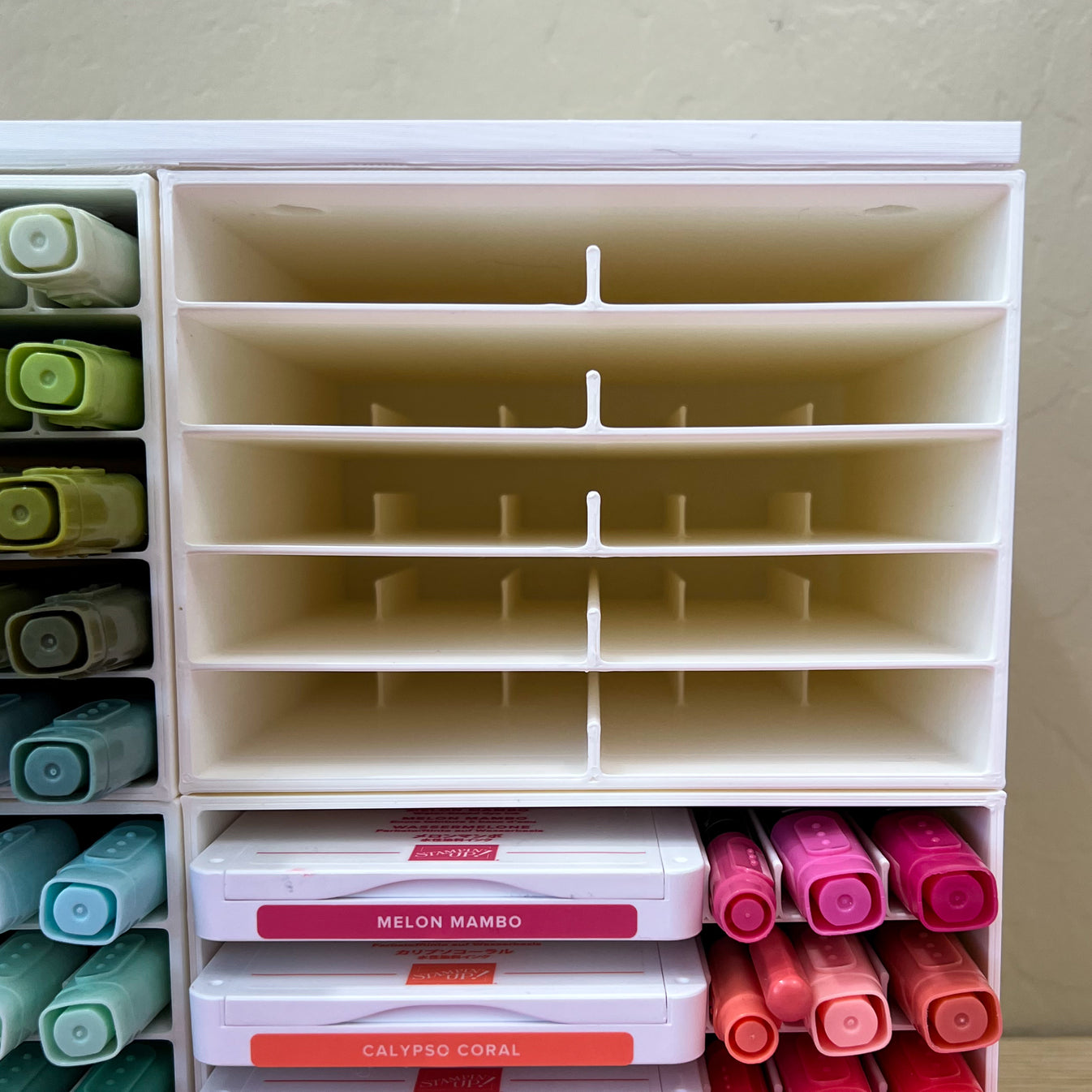 Ink Pad Storage Cube for Staz-On, Versafine, Memento sized Ink Pads ...